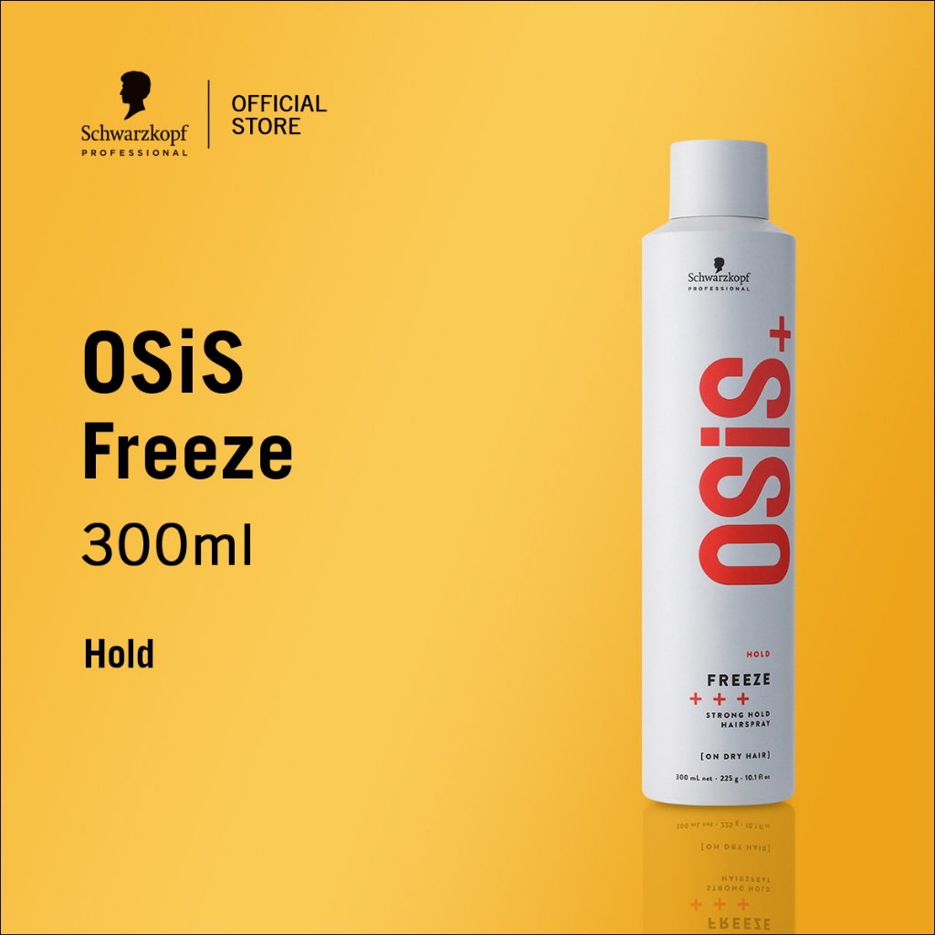 Schwarzkopf Professional OSiS Freeze Strong Hold Hairspray (Styling ...