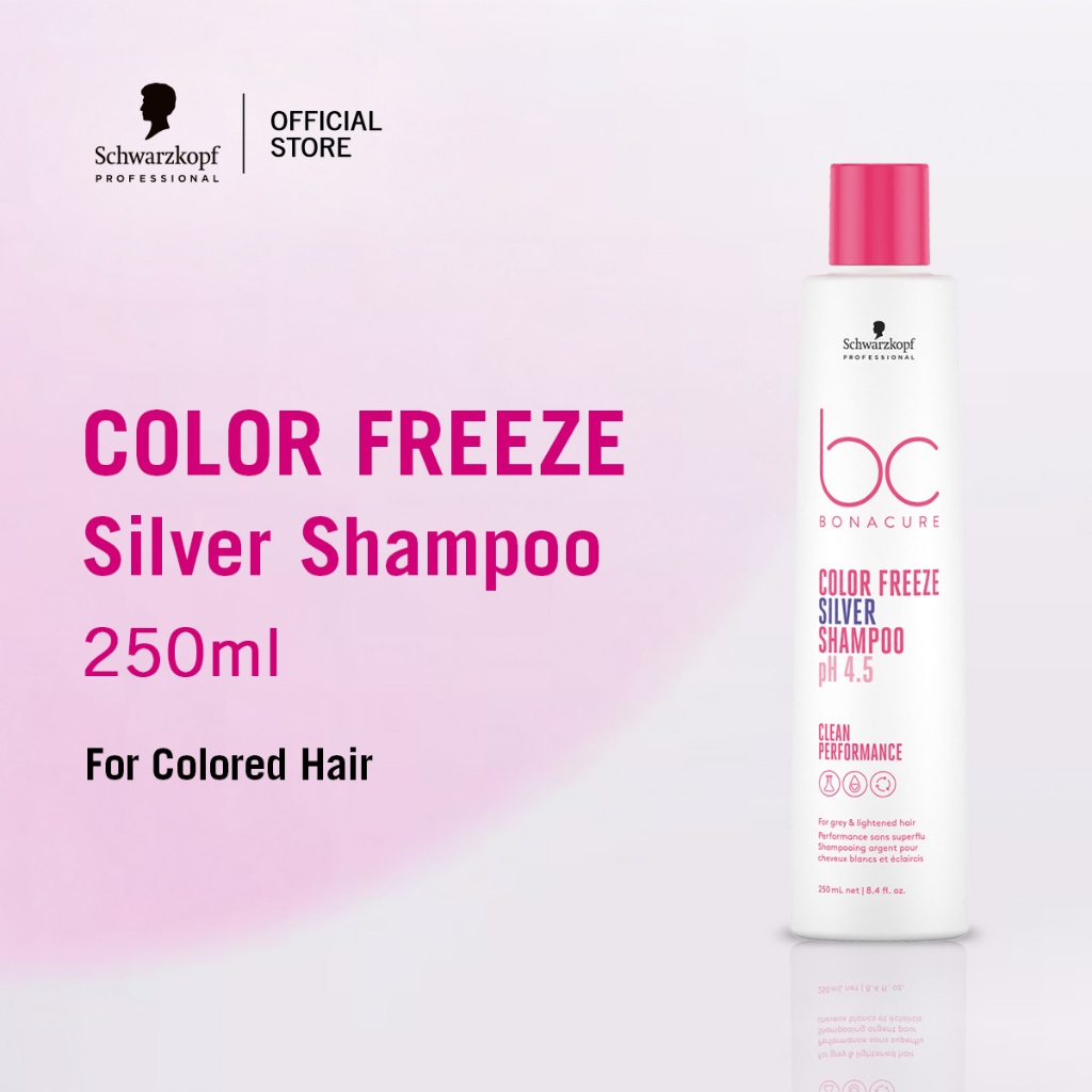 Schwarzkopf Professional BC Bonacure Color Freeze Silver Shampoo 250ml ...