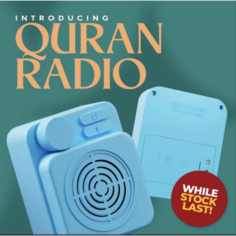 Quran Radio BabyPian Portable Device (Menggunakan Bateri AAA) | Shopee ...