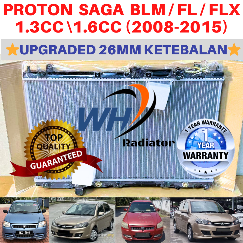 PROTON SAGA FLX / BLM / FL (26mm)Double Layer TOP QUALITY AUTO/MANUAL ...