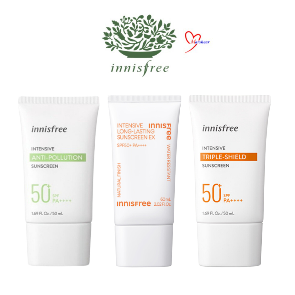 Innisfree Intensive Anti Pollution / Long Lasting / Triple Shield ...