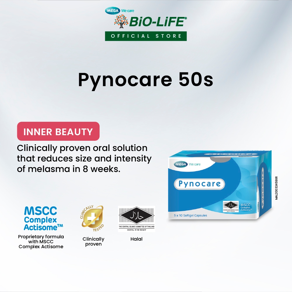 Pynocare 40mg 50 capsules (EXPIRY DATE DECEMBER 2024) | Shopee Malaysia