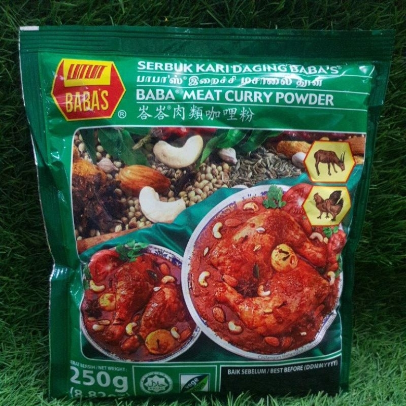 Baba's Meat Curry Powder 250g | Shopee Malaysia