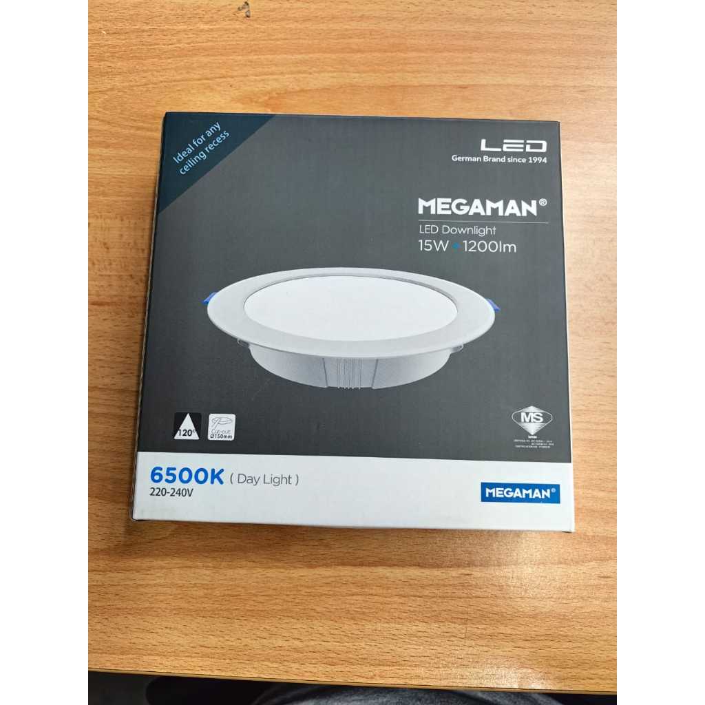 Megaman LED Downlight Recessed Ceiling Light (6''/15W) | Shopee Malaysia