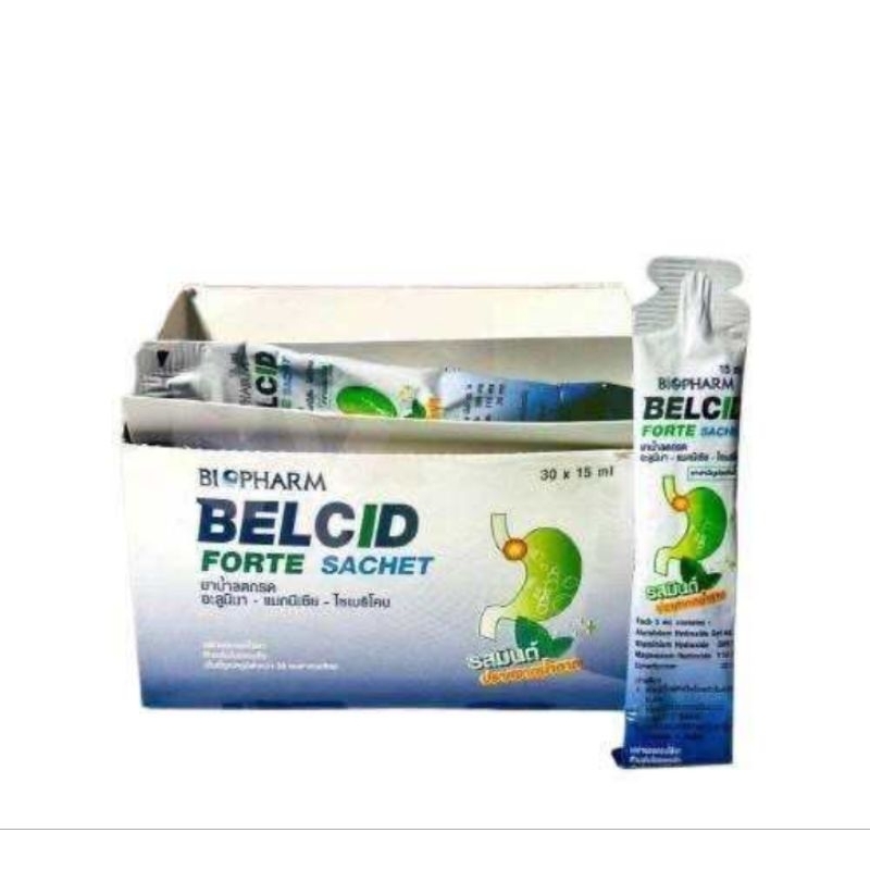 Belcid Forte Sachet 15ml (Ubat Gastrik/ Gastric/ Sakit Perut/ Angin ...