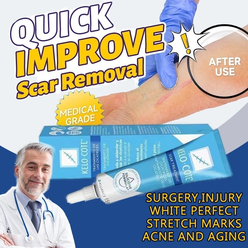 Kelo Cote Scar Repair Gel15g For Large Burn Scars Fatty Scar Removal ...