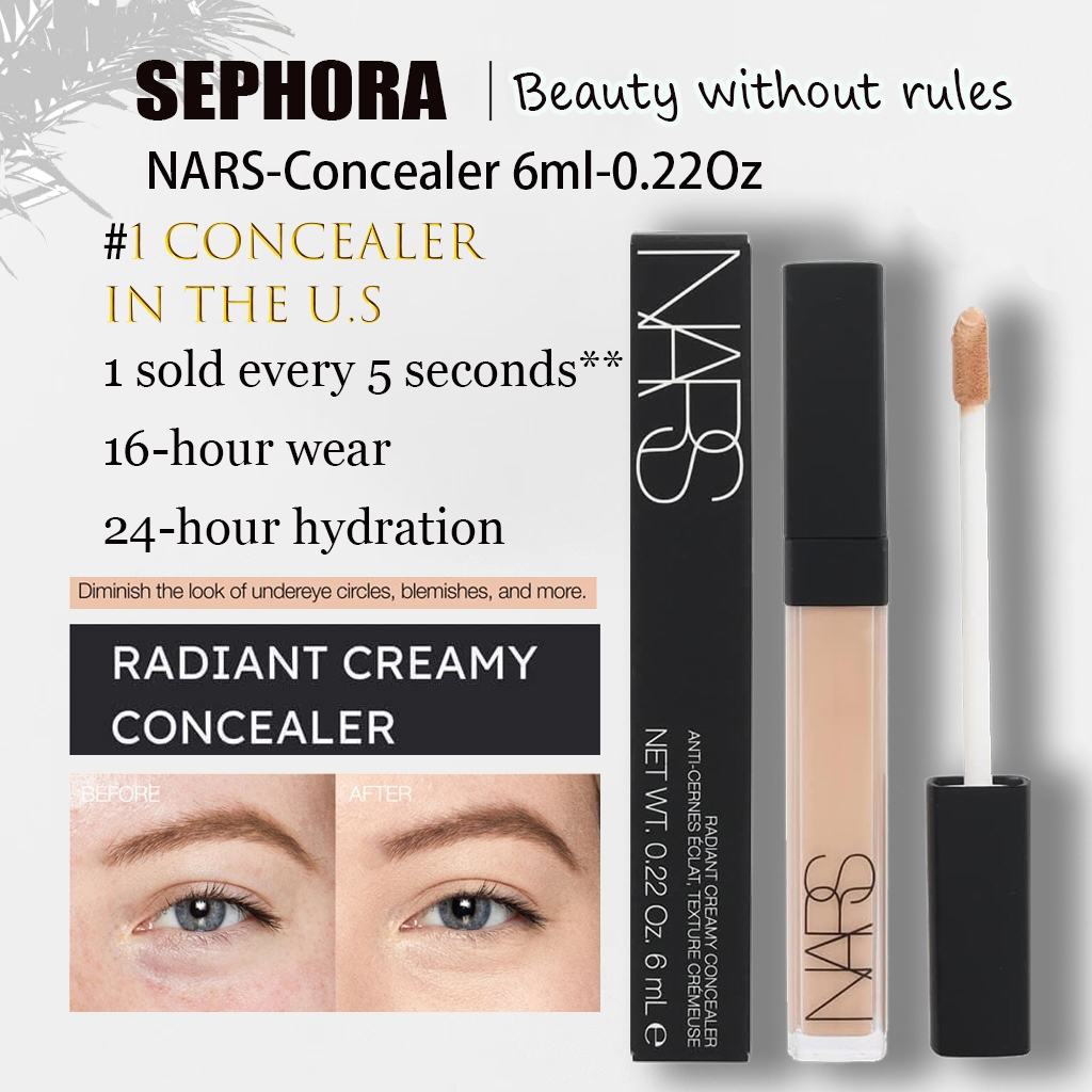 NARS - Radiant Creamy Concealer 6ml -0.22oz NARS Cosmetics Custard ...