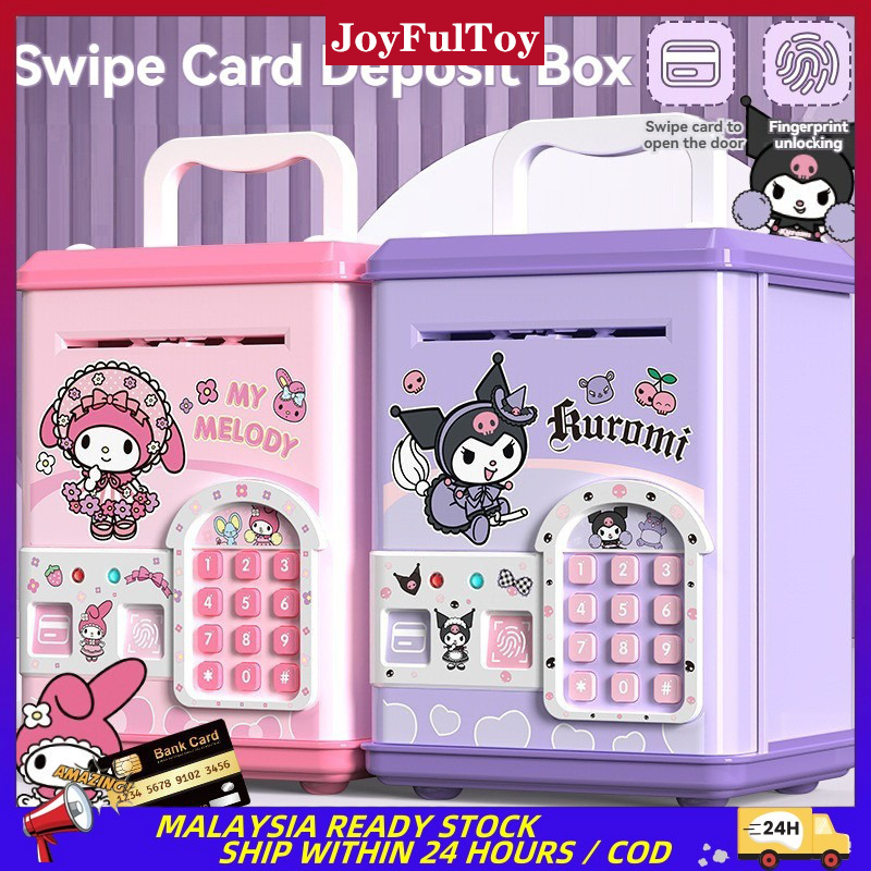 ATM Tabung Kids Money Saving Box Piggy Bank Password Digital Money ...