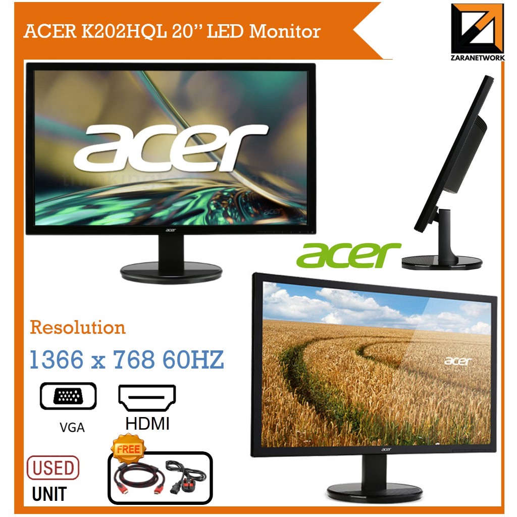 ACER LCD MONITOR TFT / LCD / LED , DELL LED / LCD 20 ~ 24 inch ...