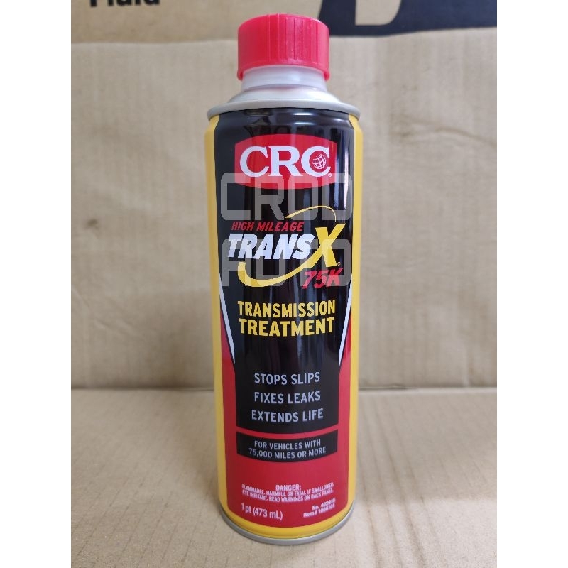 100% Original CRC YELLOW Trans-X High Mileage Transmission Treatment ...