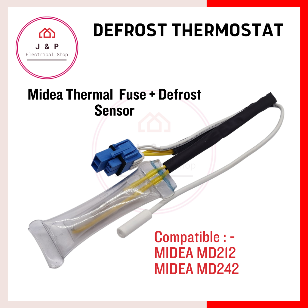 Midea Thermal Fuse + Defrost Sensor (MD212/ MD242) | Shopee Malaysia