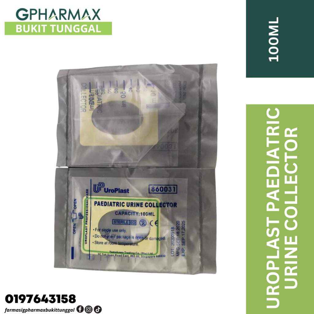 UROPLAST PAEDIATRIC URINE COLLECTER 100ML | Shopee Malaysia