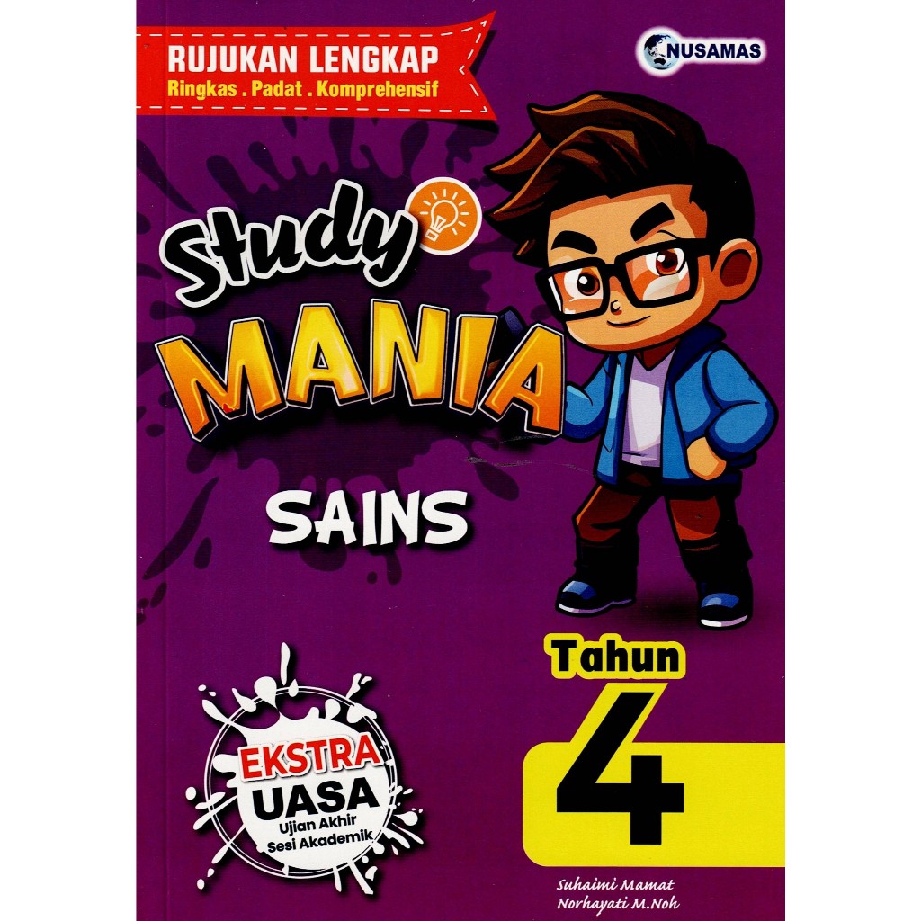 BUKU RUJUKAN ( 2025 ) : STUDY MANIA SAINS TAHUN 4 ( EKSTRA UASA ) | Shopee Malaysia