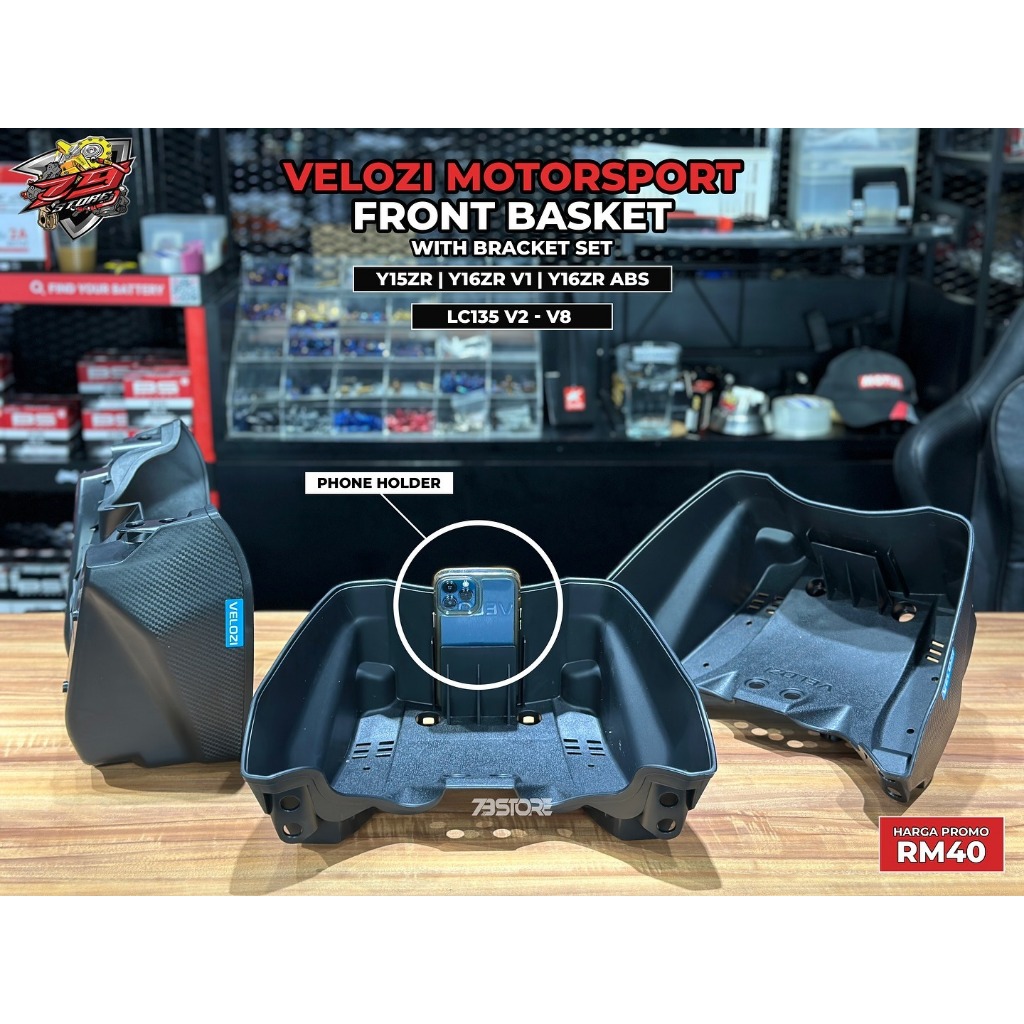 VELOZI PREMIUM BASKET 0 YAMAHA LC135 V8 FI Y15ZR V1 V2 Y16ZR Y16 VVA ...