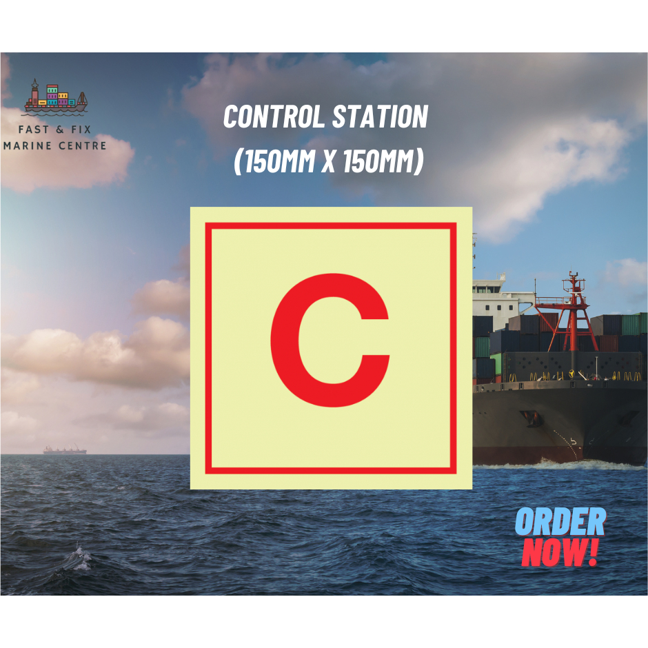 STICKER CONTROL STATION (150MM X 150MM) | Shopee Malaysia