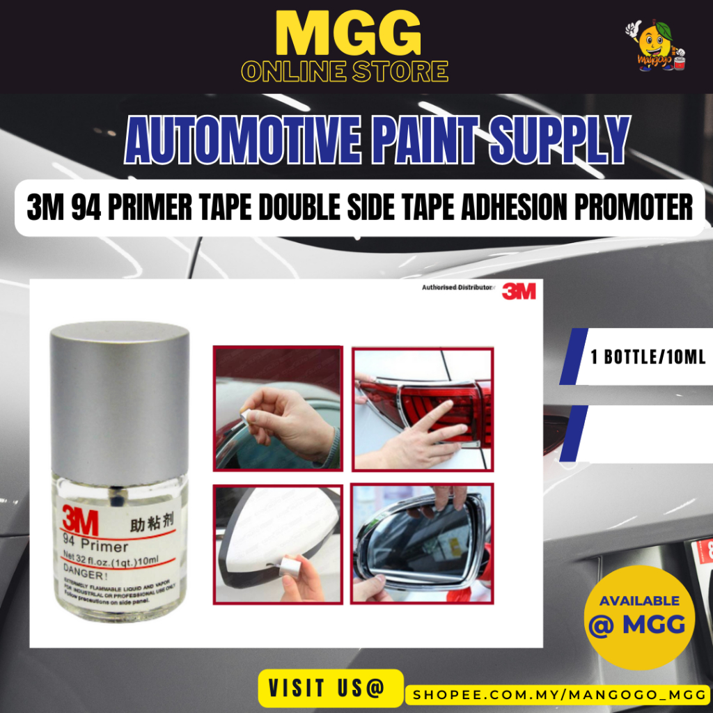 (MGG) 3M 94 Tape Primer Double Size Tape Adhesion Promoter | Shopee ...