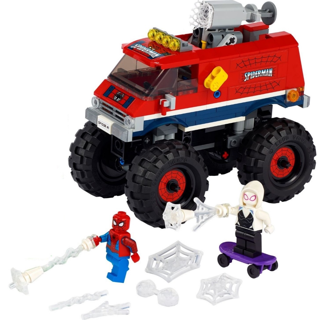LEGO 76174 Marvel Spider-Man's Monster Truck SH0684: Spider-Man ...