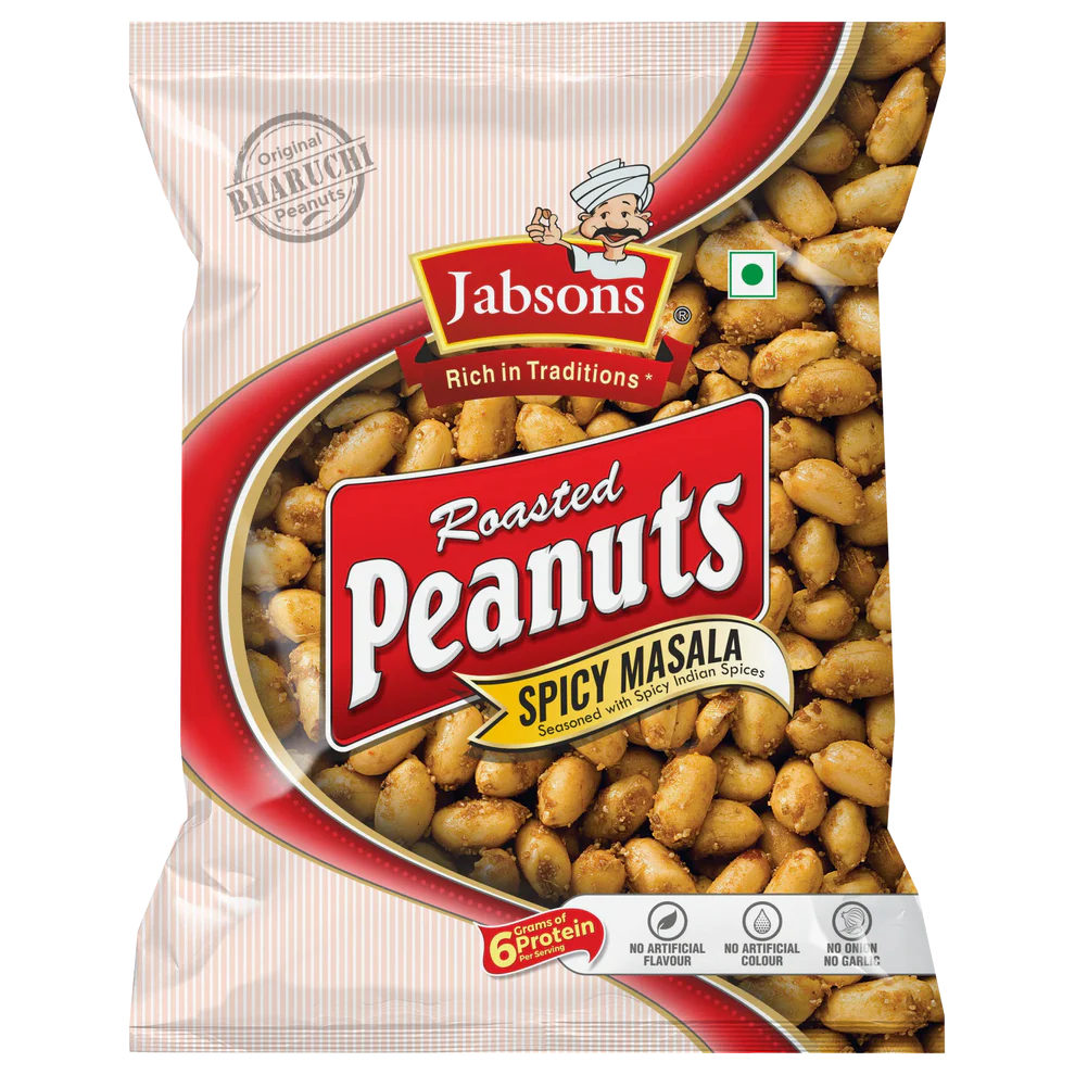 Jabsons Spicy Masala Roasted Peanuts (140 g) | Shopee Malaysia