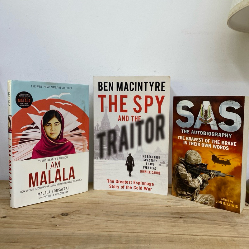 Autobiography / Biography by Ben Macintyre / Jon E.Lewis / Malala ...
