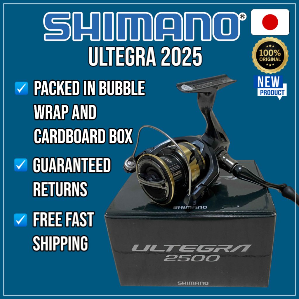 Shimano 25 ULTEGRA Spinning Reel Series Mesin Pancing | Shopee Malaysia