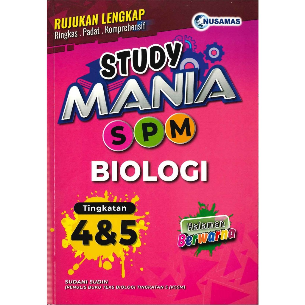 STUDY MANIA [ RUJUKAN LENGKAP ] SPM TINGKATAN 4&5 - BIOLOGI | Shopee Malaysia