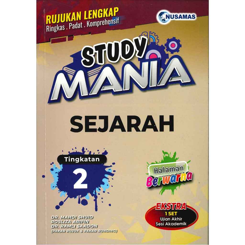 STUDY MANIA [ RUJUKAN LENGKAP ] TINGKATAN 2 - SEJARAH | Shopee Malaysia