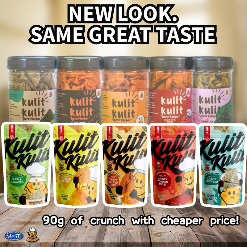 [Official KK Cheese] Snek kulit popiah 90g | Kulit Kulit | Cheese ...