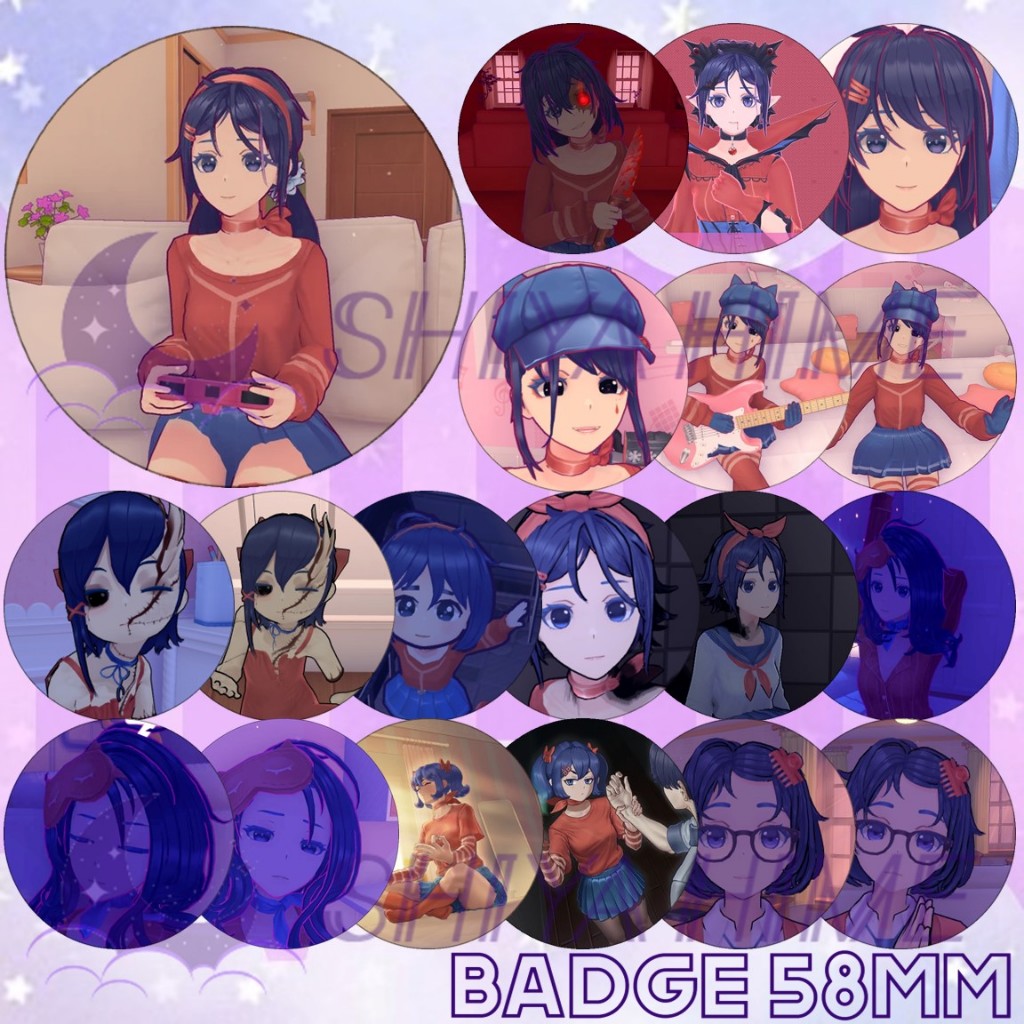 MiSide Mita 米塔 Kind Mita Cappie Broken Chibi Mistling Sleepy 2D Mila ...