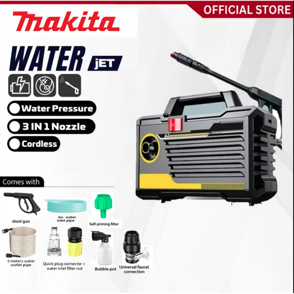 Makita Water Jet High Pressure Water Jet Car Wash Water Jet Machine ...