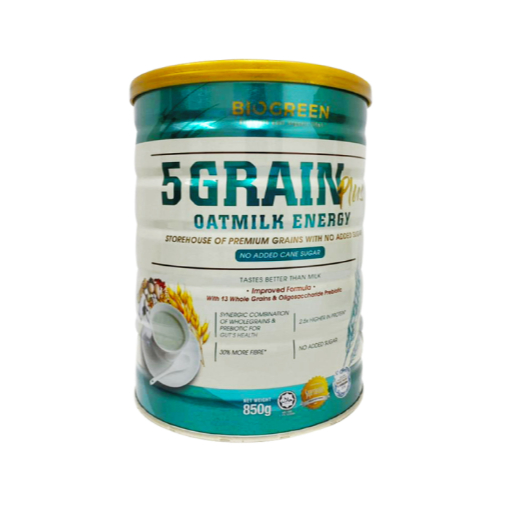 Biogreen 5 Grain Plus Oatmilk Energy (850g) | Shopee Malaysia