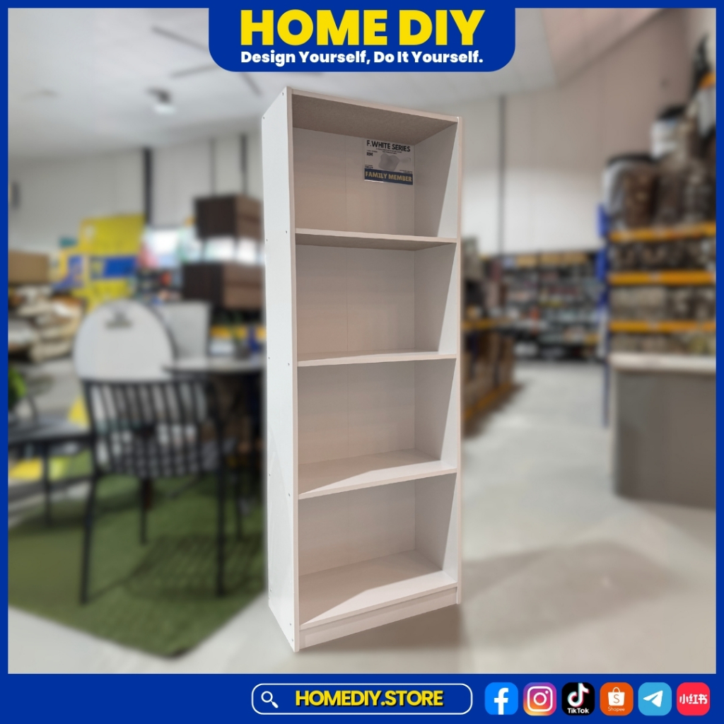 HomeDIY SABAH 4 Compartment Cabinet (167CM Height) | 4 layers | Full ...