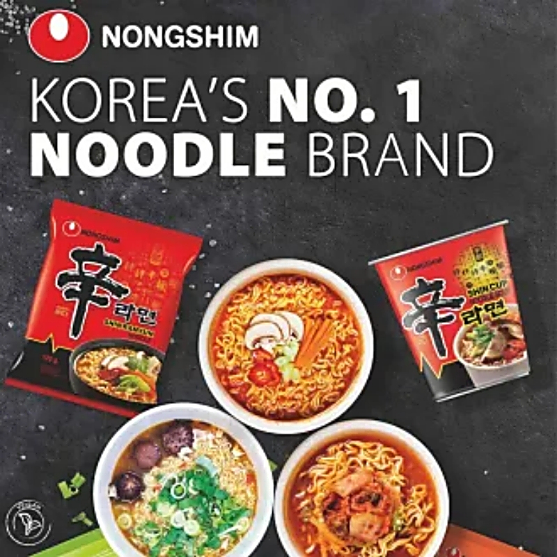 NONGSHIM KOREAN CLAY POT RAMYUN 70g SHIN RAMYUN 68g Or 5x120g Package ...