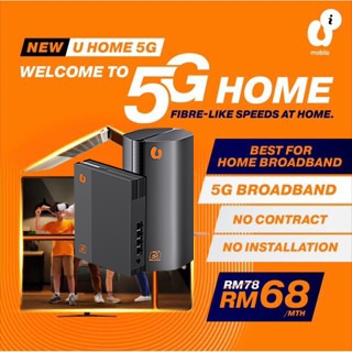 UMOBILE’ U HOME 5G (PLAN + 5G ROUTER) RM68/MTH Free Modem | Shopee Malaysia