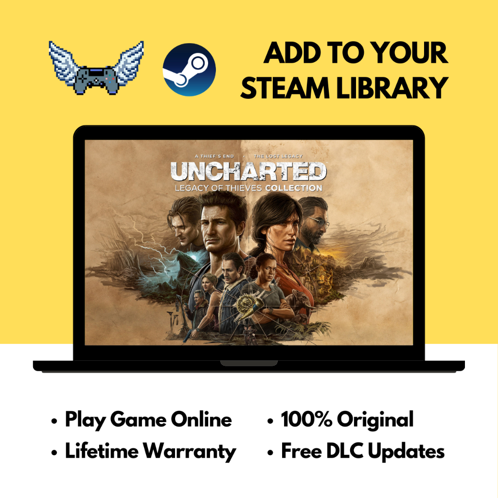 [PLAY NOW] UNCHARTED: Legacy of Thieves Collection | Own Steam Account ...