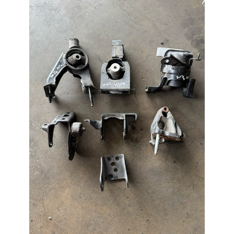 Toyota Wish ZNE20 1.8 2ZR Front Engine Mounting Set Original Halfcut ...