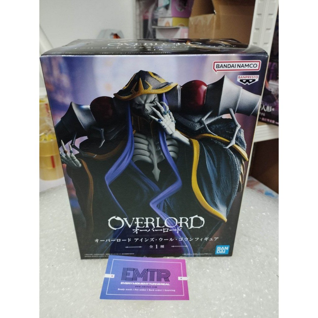 Banpresto Overlord Ainz Ooal Gown Figure | Shopee Malaysia
