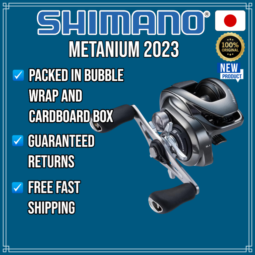 Shimano 23 Metanium Baitcasting Reel FIshing Mesin Pancing | Shopee Malaysia