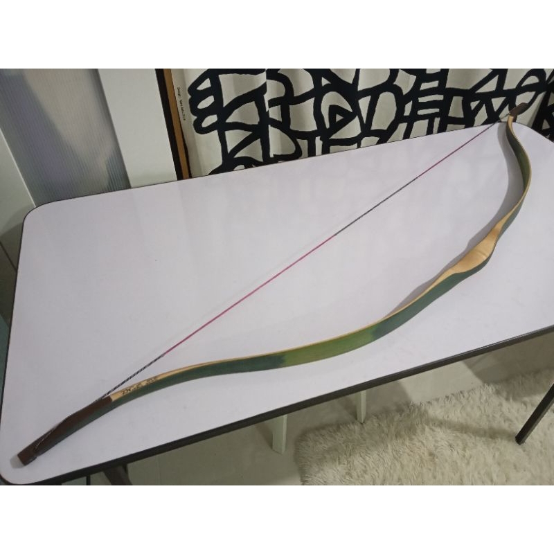 MZ Archery Busur Traditional Laminated Assyrian Bow Solaris (Green ...