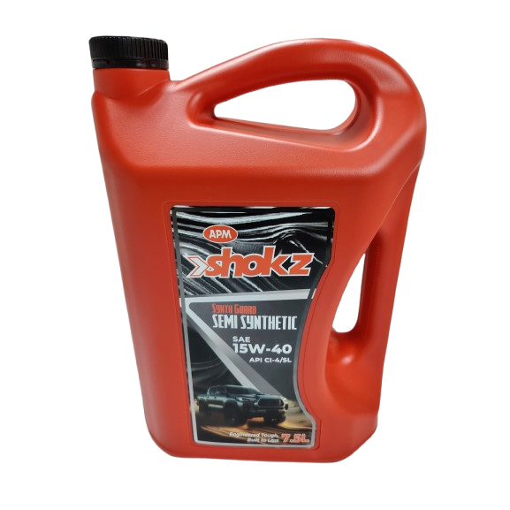 APM-SHOKZ Semi Synthetic 15W40 -7.5L Engine Oil | Shopee Malaysia