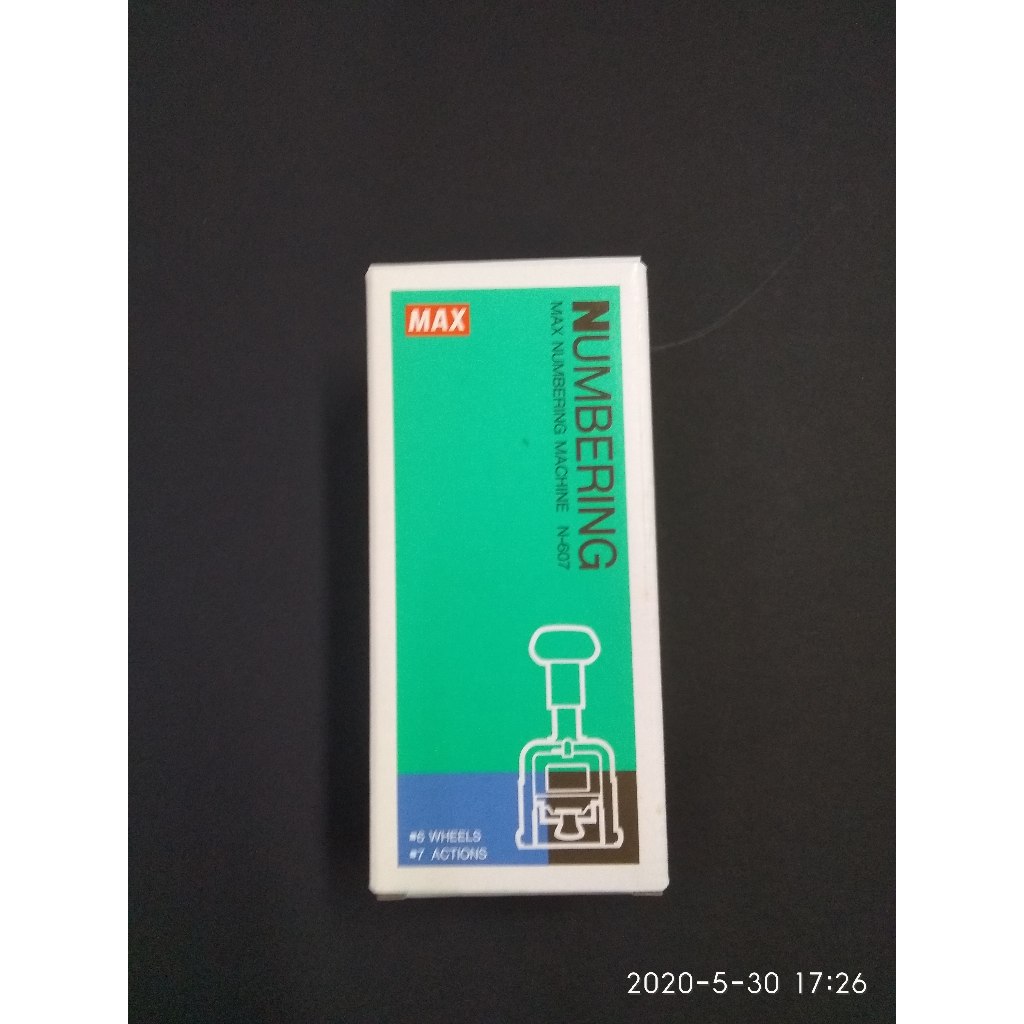 MAX N-607 Numbering Machine | Shopee Malaysia