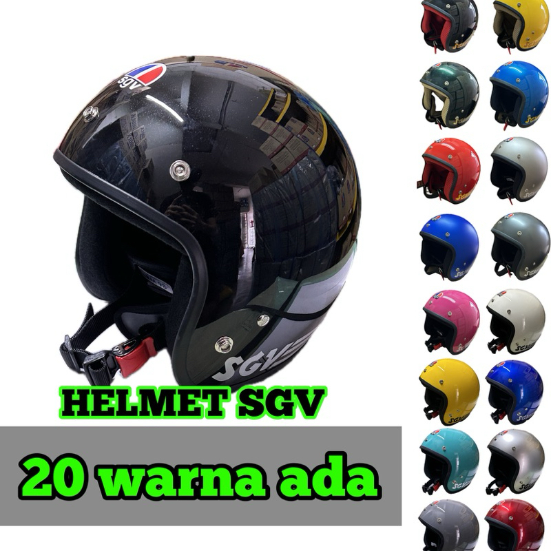 20 warna HELMET SGV 99 SPECIAL MATT JPJ PASS SIRIM | Shopee Malaysia
