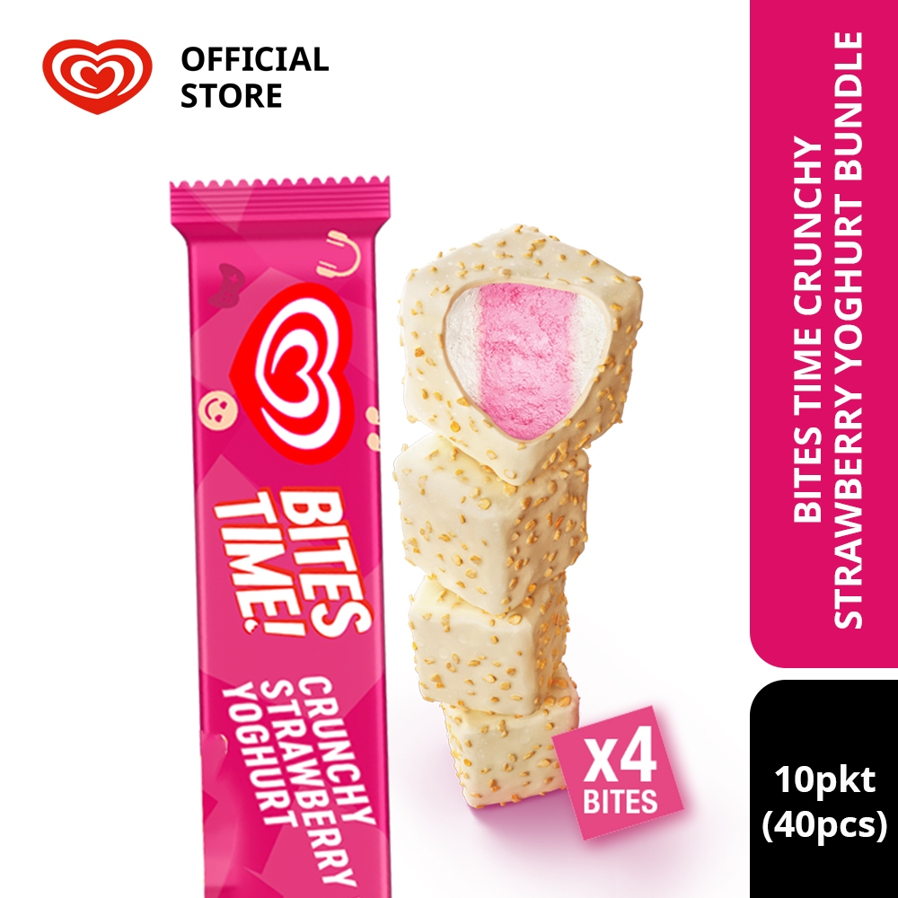 Wall's Bites Straw Yogurt Ice Creams | Shopee Malaysia
