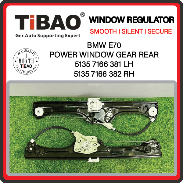(TiBAO)BMW E70 X5 REAR POWER WINDOW GEAR BRACKET(PRICE FOR 1SIDE ...