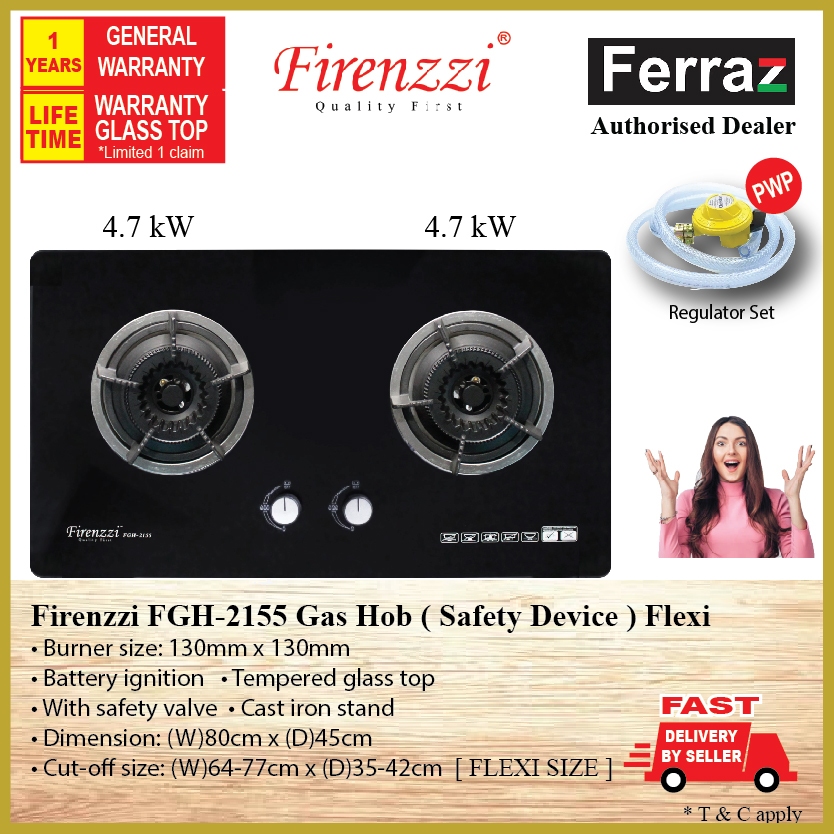 Firenzzi FGH-2155 Gas Stove / Firenzzi FGH-3096 Gas Hob / FGH-2013 Hob ...