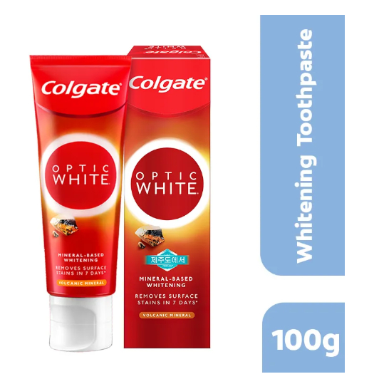 Colgate Optic White Exfoliating Mineral /Volcanic/Purple Whitening ...
