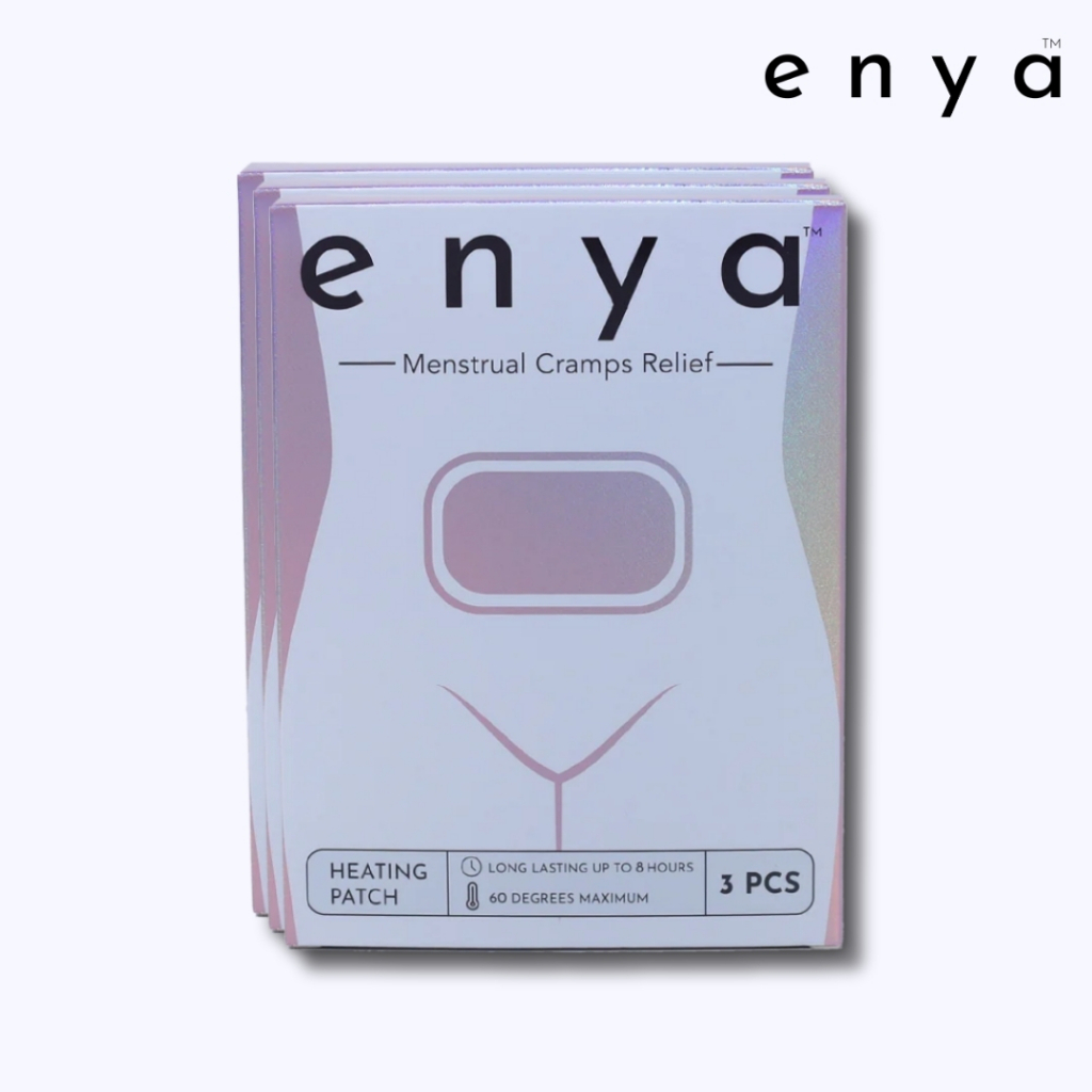 [BUNDLE OF 3] ENYA Menstrual Heating Patch 3pcs [Sanitary/Period/Female ...