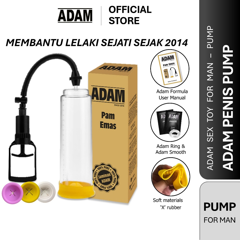 Adam Pump for men pam lelaki Adam penis pump adam pam emas | Shopee ...