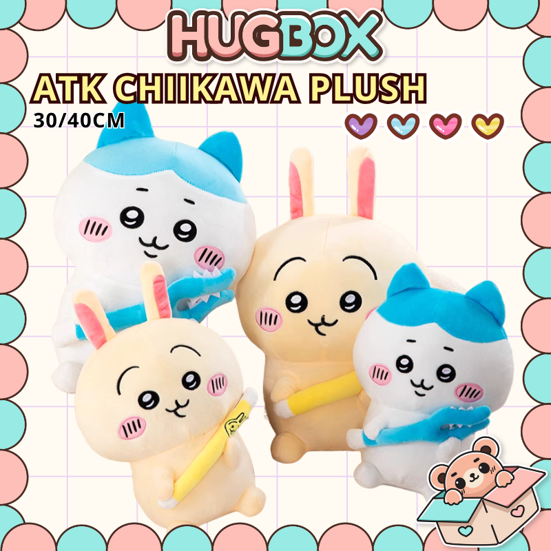 🌈HugBox Atk Hachiware Plushie Usagi Chiikawa Plushie Chikawa Plushie ...