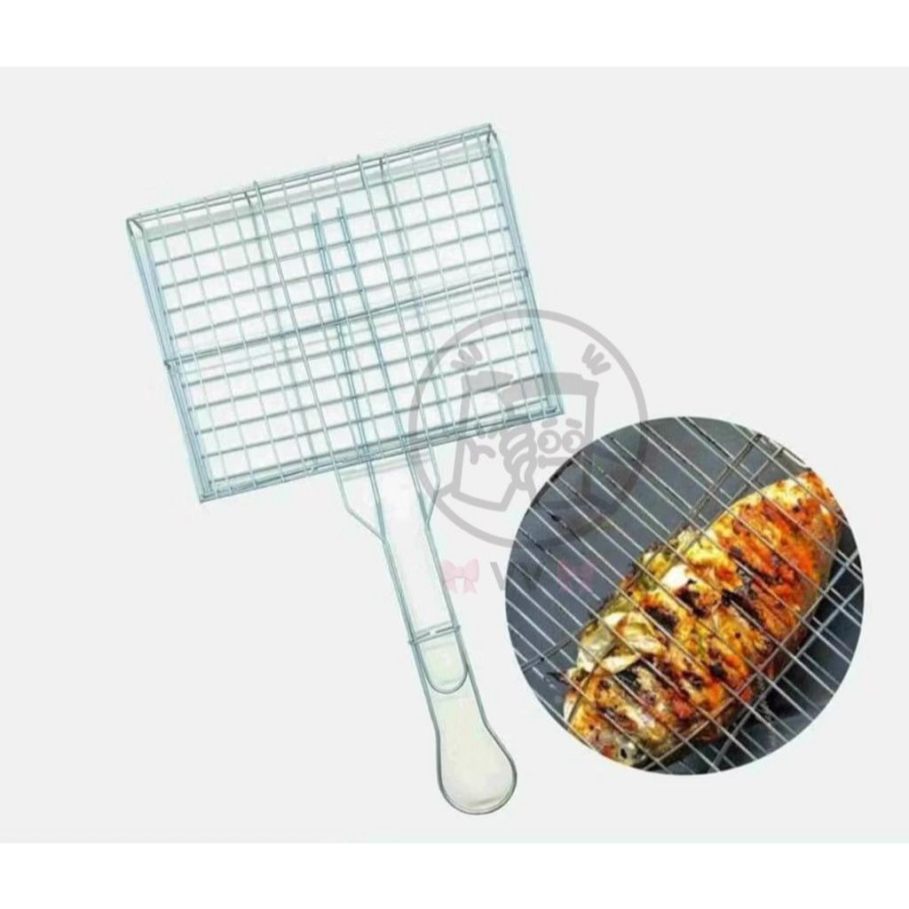 BBQ Clipper | Grill Fish Rack | BBQ Jaring | BBQ Net | BBQ Mesh Net ...