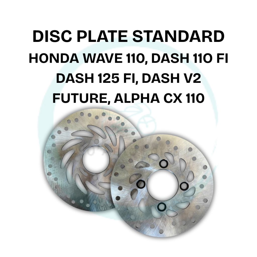 BRAKE DISC PLATE HONDA WAVE 110 DASH 110 V2 FI DASH 125 FI FUTURE FI ...